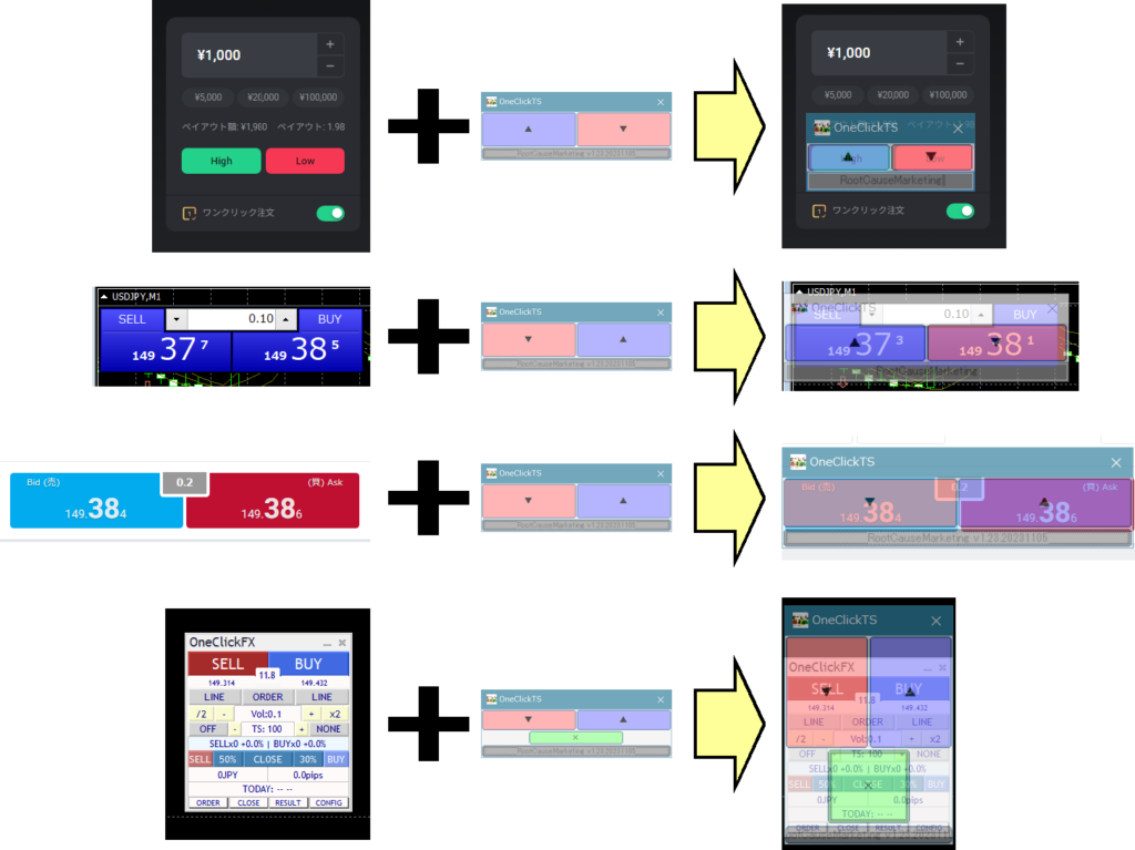 外部エントリー連携ウインドウ【OneClickTS】のサポートページ - ワンクリックFX＆225ツール【公式】